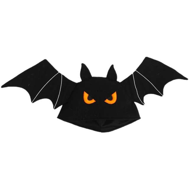 BAT COSTUME HAT Photo Prop Plush Headgear Stage Performance Prop ...