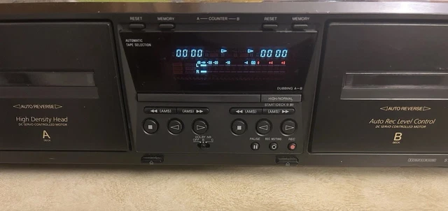 SONY TC-WE475 DUAL Cassette Tape Deck Pitch Control Recorder $152.31 ...