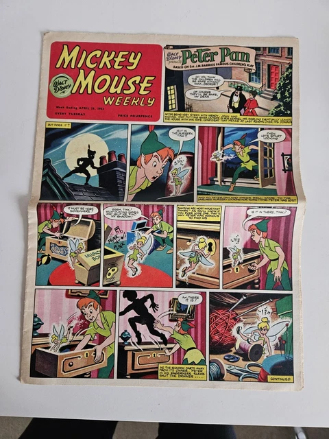MICKEY MOUSE WEEKLY Comic April 25th 1953 £7.95 - PicClick UK MICKEY MOUSE WEEKLY Comic April 25th 1953 £7.95 - PicClick UK