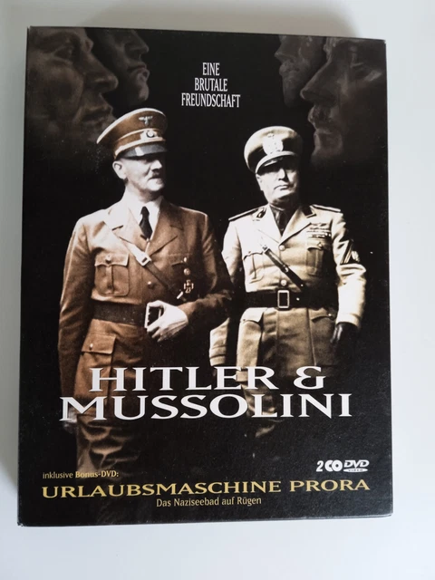 DVD BOX SET, HITLER & MUSSOLINI-Eine Brutale Freundschaft - NEUWERTIG ...