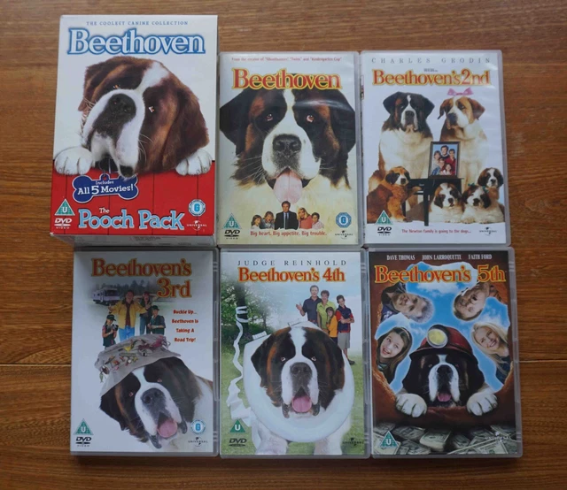 BEETHOVEN: THE POOCH Pack 5 DVDs £11.12 - PicClick UK