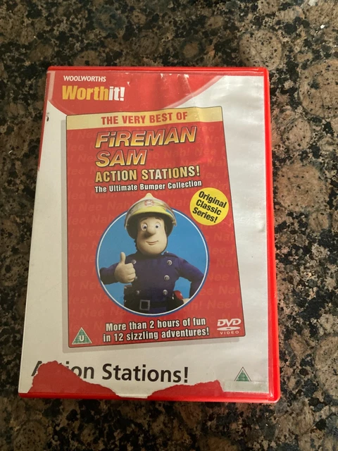 DVD Fireman Sam Action Stations £2.15 - PicClick UK