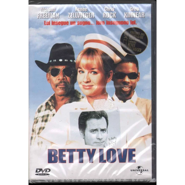 BETTY LOVE DVD Morgan Freeman / Renee Zellweger Sigillato 0044007859926 ...