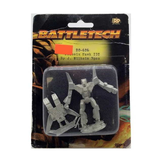RAL PARTHA BATTLETECH Phoenix Hawk IIC (UNSEEN) Pack Neuf EUR 102,59 ...