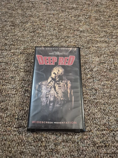 DEEP RED CLAMSHELL VHS Anchor Bay Entertainment 2000 (Mold) £17.58 ...