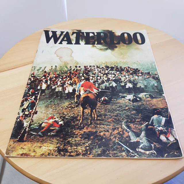BATTLE OF WATERLOO 'Waterloo' The Movie Book 1970 - vintage paperback £ ...