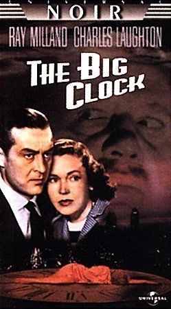 THE BIG CLOCK (VHS, 1996) RAY MILLAND CHARLES LAUGHTON FILM NOIR $5.99 ...