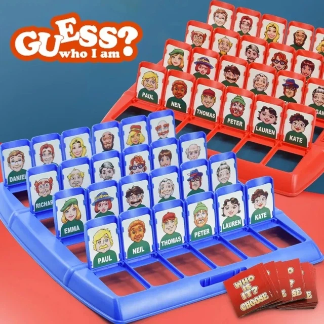 BOARD GUESSING GUESS Who Game Memory Training Indoor Games Party EUR 16 ...