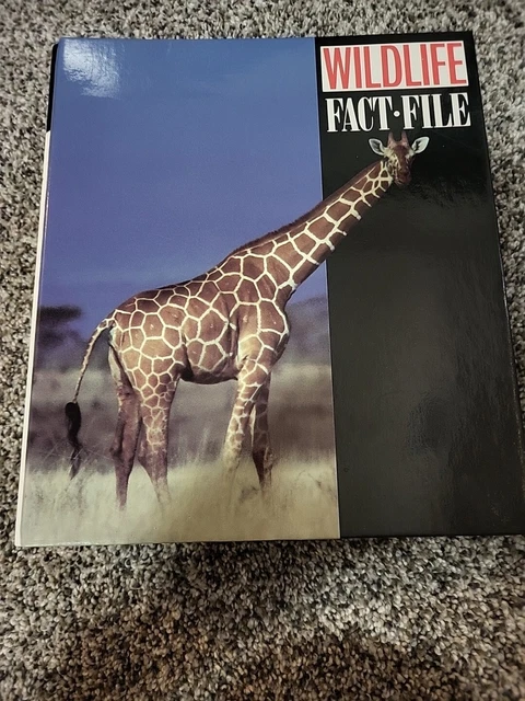 VINTAGE 90S WILDLIFE Fact File Cards 60 Cards Groups 1-11 $6.99 - PicClick