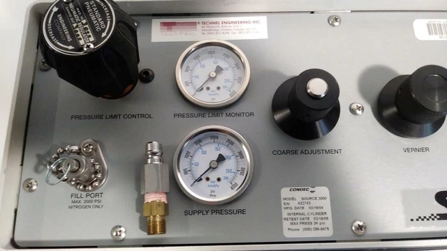 CONDEC SOURCE 3000 Self-Contained Pressure Console / Good Condition ...