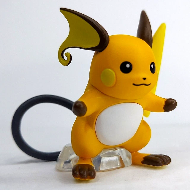 MINI FIGURINE RAICHU échelle Pokémon monde 1,5" échelle 1:20 Bandai ...
