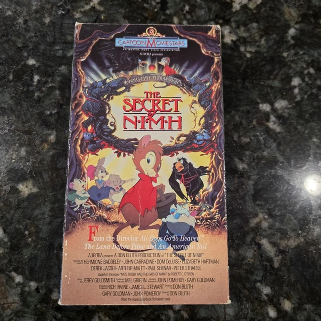 THE SECRET OF NIMH (VHS 1982) MGM/UA Home Video Animated Classic £3.71 ...