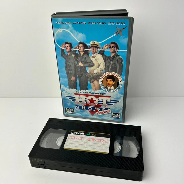 HOT SHOTS VHS *Display Purposes only NL Cover £7.49 - PicClick UK