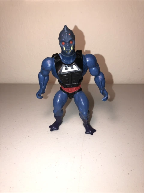 VINTAGE 1981 HE-MAN MOTU Masters Universe Figure Webstor Soft Head With ...