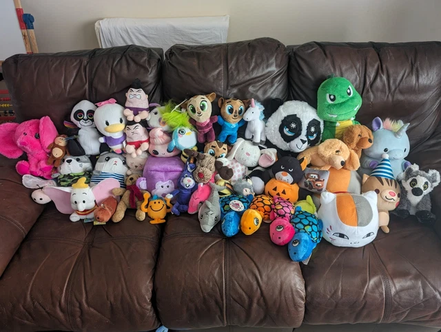 44 SOFT PLUSH toys bundle teddy bear disney claw machine japan hong kong £39.99 - PicClick UK