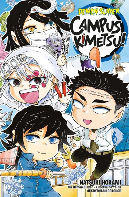 KOYOHARU GOTOUGE NATSUKI Hokami Andrea Ma Demon slayer. Campus kimetsu ...