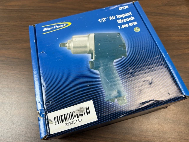 NEW BLUE-POINT TOOLS AT570 1/2” Drive Air Impact Wrench $208.12 ...