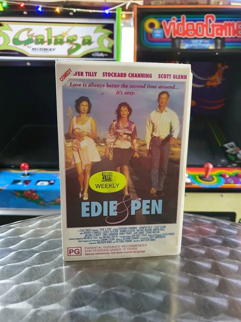 EDIE & PEN - Jennifer Tilly - VHS Movie - Video Tape - Big Box Ex ...