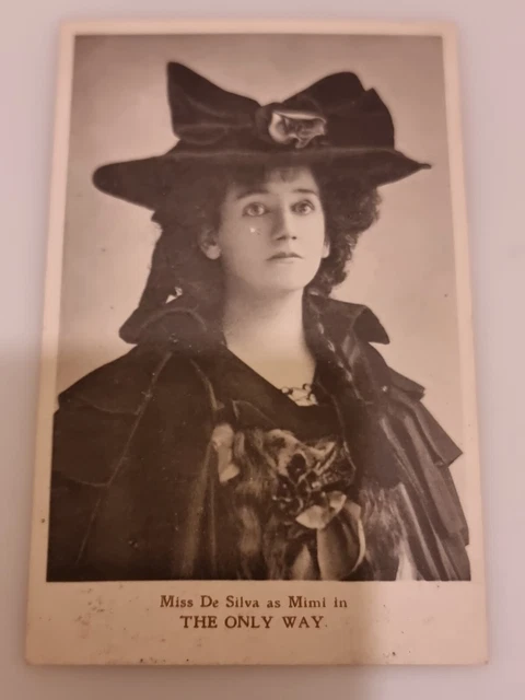 POSTCARD. ACTOR ACTRESS. De Silva. Vintage. c1910's £5.25 - PicClick UK