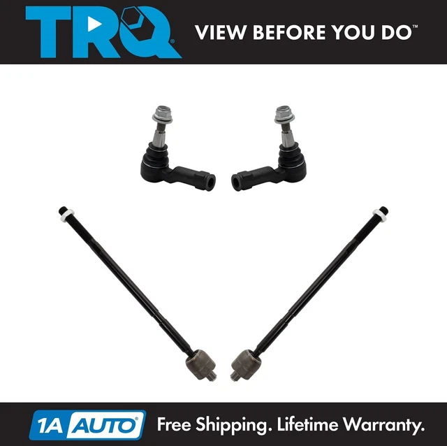 TRQ INNER AND Outer Tie Rod Set For 2009-2013 Land Rover Range Rover ...
