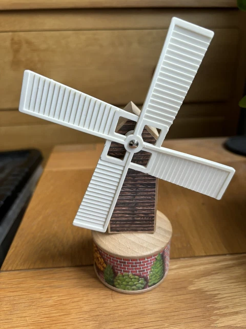 THOMAS TANK ENGINE Friends Wooden Railway Windmill Train ELC LEARNING ...