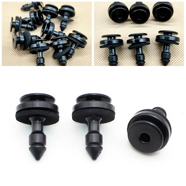 BORDURE CARTE CLIPS Noir Porte for Jaguar XJ C2C14628 Nylon Durable ...