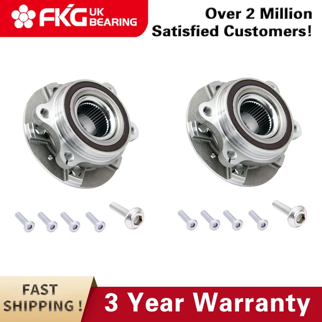 2PCS FRONT /REAR Wheel Hub Bearings For Audi A4 Quattro A5 A6 A7 A8 S4 ...
