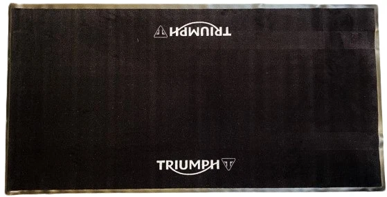 TEPPICH FÜR WERKSTATT,LIMITIERTE Edition Original TRIUMPH " Garage ...
