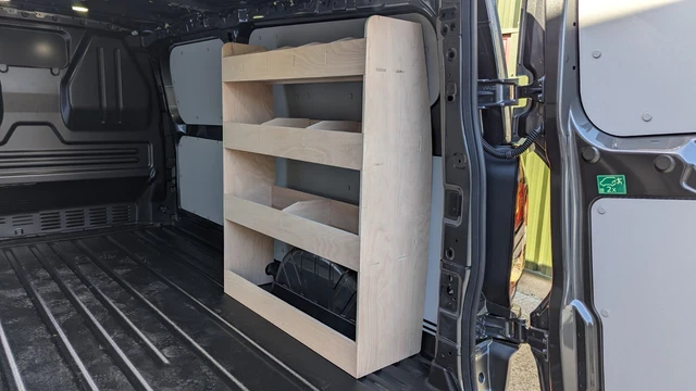 FORD TRANSIT CUSTOM Van Racking 2024 Model SWB Van Shelving Tool ...