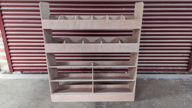 FORD TRANSIT CUSTOM Bulkhead Van Shelving Racking Tool Storage ...