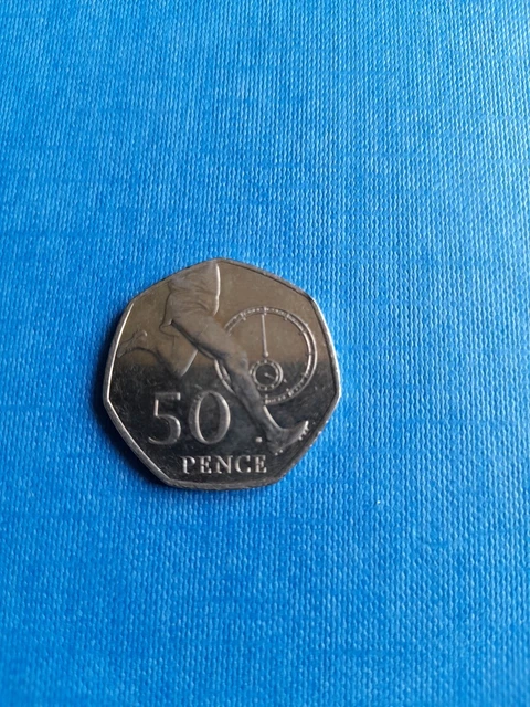 ROGER BANNISTER 50P Coin ( 4 Minute Mile Stopwatch 2004) £2.00 ...