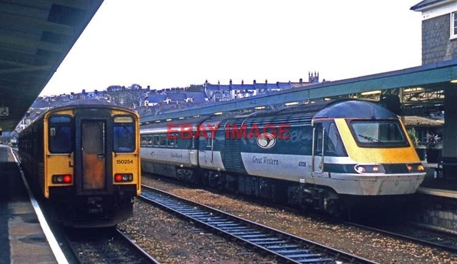 PHOTO CLASS 150 Sprinter 150254 43138 And Hst At Plymouth Station £1.65 ...