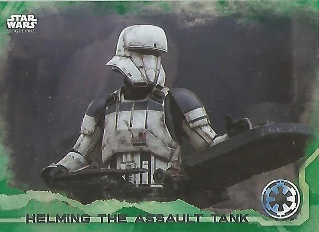 CARTE DE BASE parallèle verte Star Wars Rogue One Series 1: #59 "The ...