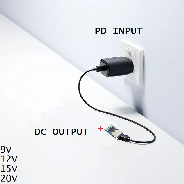 12V POWER SUPPLY PD AC DC Adaptor Transformer for LED Strips Cam CPAP ...