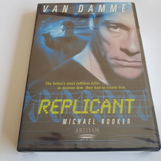 DVD REPLICANT JEAN-CLAUDE Van Damme Michale Rooker action thriller ...