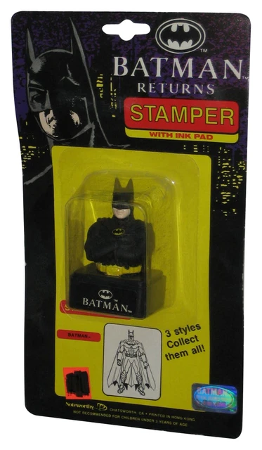 BATMAN RETURNS NOTEWORTHY (1991) Sello Con Tampón de Tinta EUR 18,61 ...