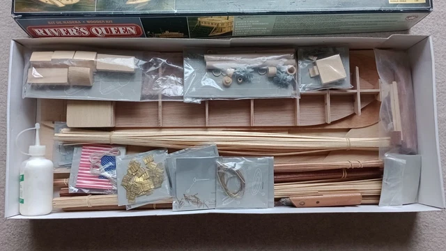 CONSTRUCTO MODELISMO Naval River'S Queen KIT model wooden £83.88 ...