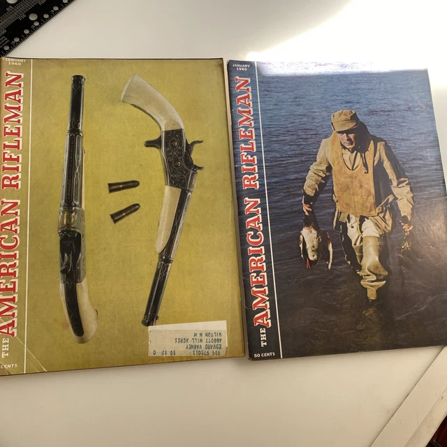 AMERICAN RIFLEMAN Magazine February 1960 PLUS 1 ab4 £5.19 - PicClick UK