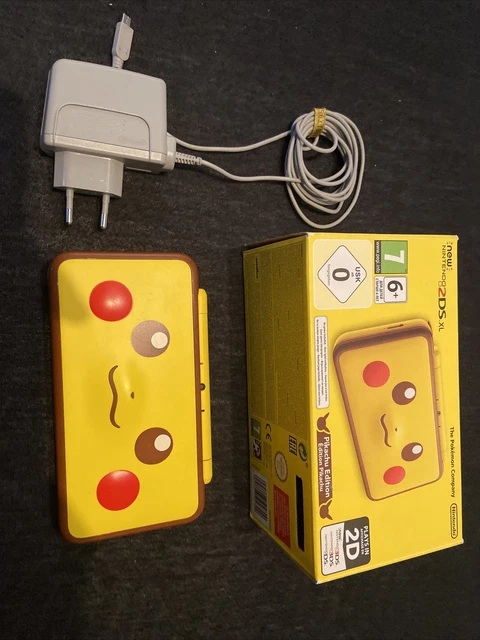 NEW NINTENDO 2DS XL | Pokemon PIKACHU Edition | OVP | Sammlerstück EUR ...