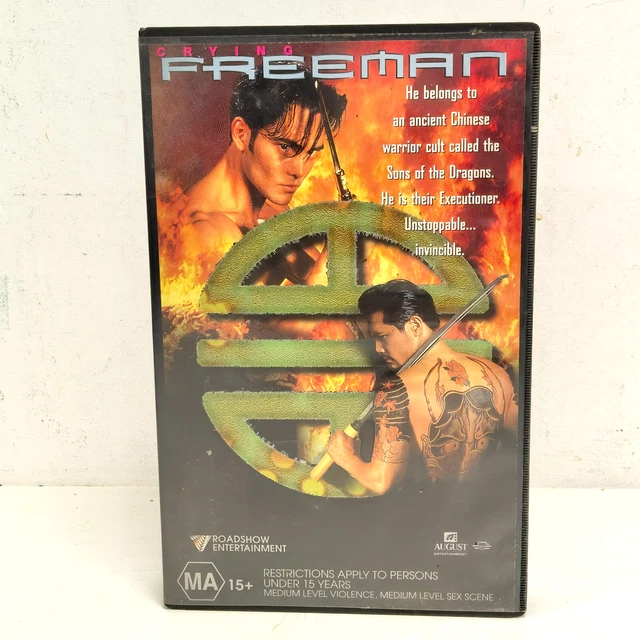 CRYING FREEMAN (1995) - Big Box VHS Tape $79.50 - PicClick AU