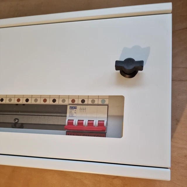 PROTEUS 6 WAY TP+N Type A Distribution Board – 100A Incomer (ABX6S1/CD ...