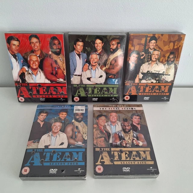THE A-TEAM SERIES 1-5 Complete DVD Box Sets New & Sealed £35.00 ...