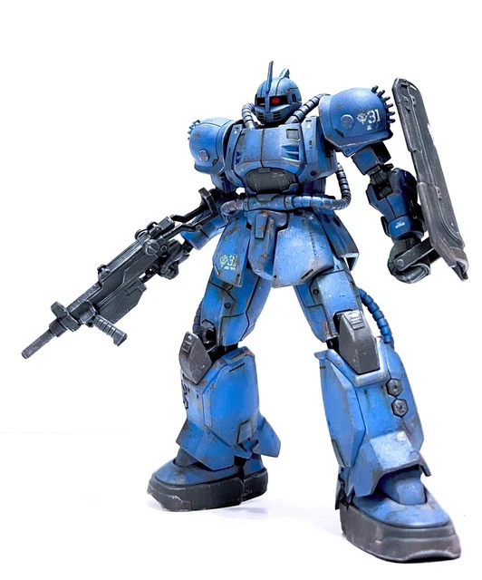 BANDAI HG 1/144 MS-04 BUGU (RAMBA RAL) Custom Built & Painted Model Kit ...
