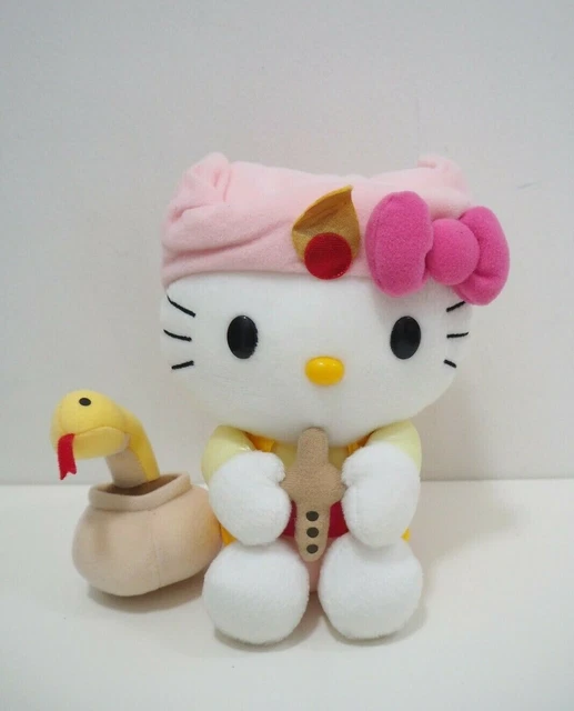 HELLO KITTY SANRIO Snake Charmer Yakult Plush 8" Stuffed Toy Doll Japan ...