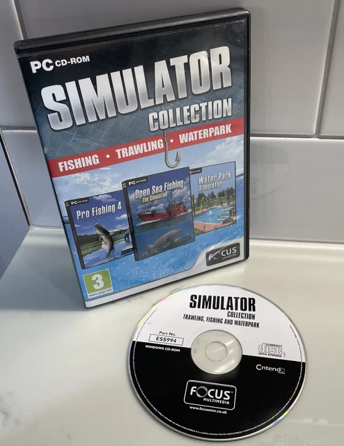 PC SIMULATOR COLLECTION Fishing Trawling Waterpark Game. PC Cd Rom £7. ...