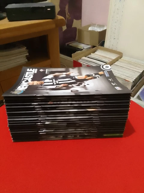 NEWCASTLE UNITED 2011/2012 Home Football Programme Collection (Complete ...