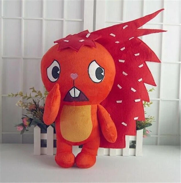 28CM HTF FLAKY Doll Red Stuffed Plush Toy Collection Gift Hot Happy ...