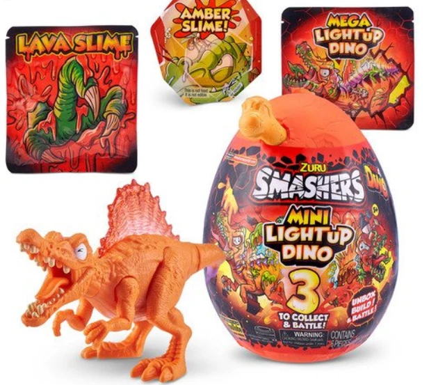 SMASHERS MINI LIGHT Up Dino Spinosaurus £18.99 - PicClick UK