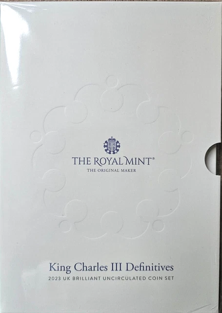 2023 King Charles Iii Bunc Definitive Coin Set With Privy Mark Brand