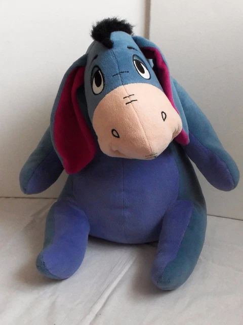 LARGE DISNEY WINNIE The Pooh Eeyore Plush Soft Toy Fisher Price Mattel ...